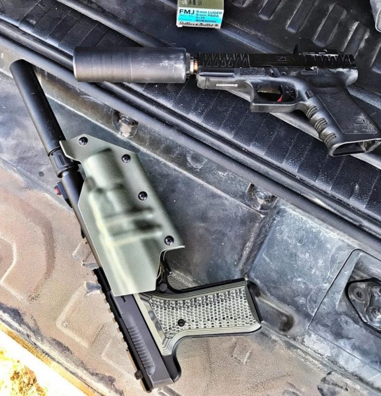 Suppressor Holster Options: Securing Silence