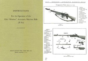 Browning Automatic Rifle R80 Colt Monitor Machine Rifle