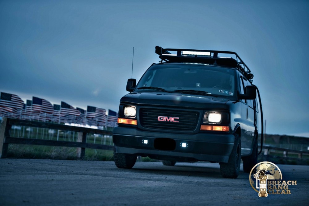 Project Light-em-up: Van Light Upgrade | Breach Bang Clear