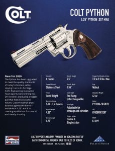 Colt Python: now "refined and upgraded" | Breach Bang Clear