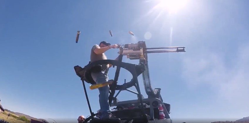 This Monster .50 cal Gatling Gun Makes Us Proud To Be Americans