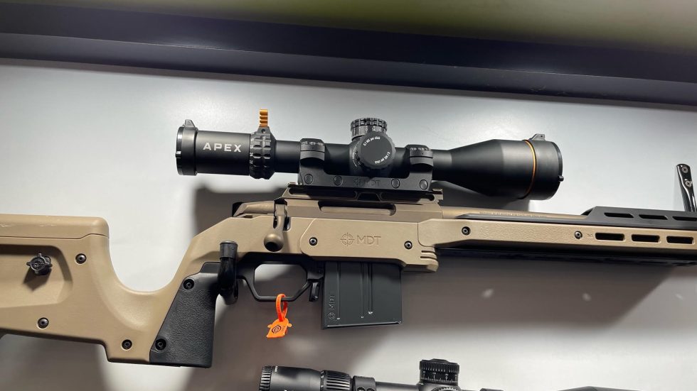 Apex Optics Rival Scope At the MDT Booth | Breach Bang Clear
