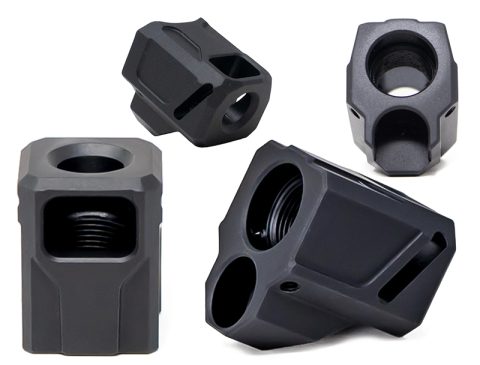 Spotlight on: the Faxon Exos Pistol Compensator | Breach Bang Clear