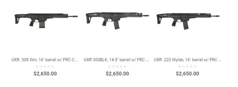 PWS UXR [User Xchange Rifle]