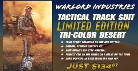 Camo Tracksuit: For Going Gopnik and Doing the Slav Squat.