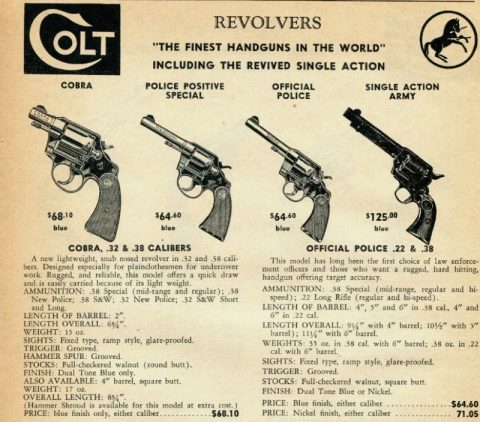 The Colt Official Police Revolver: The Archetypical Police Six Shooter ...