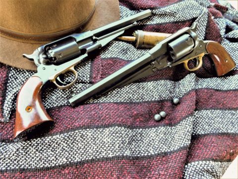 Taylors & Company 1858 Remington Black Rock Revolver | Breach Bang Clear