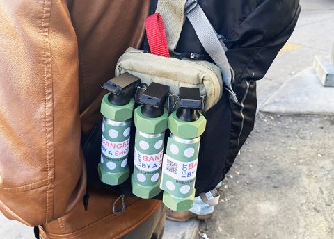 Flask Bang Double Shot Glass