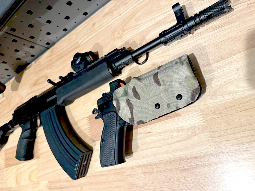 DIY Holster Wrap: Camo Cordura Arts & Crafts