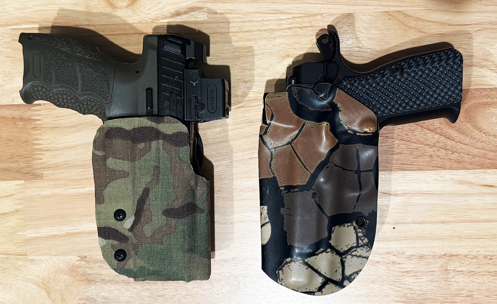 DIY Holster Wrap: Camo Cordura Arts & Crafts