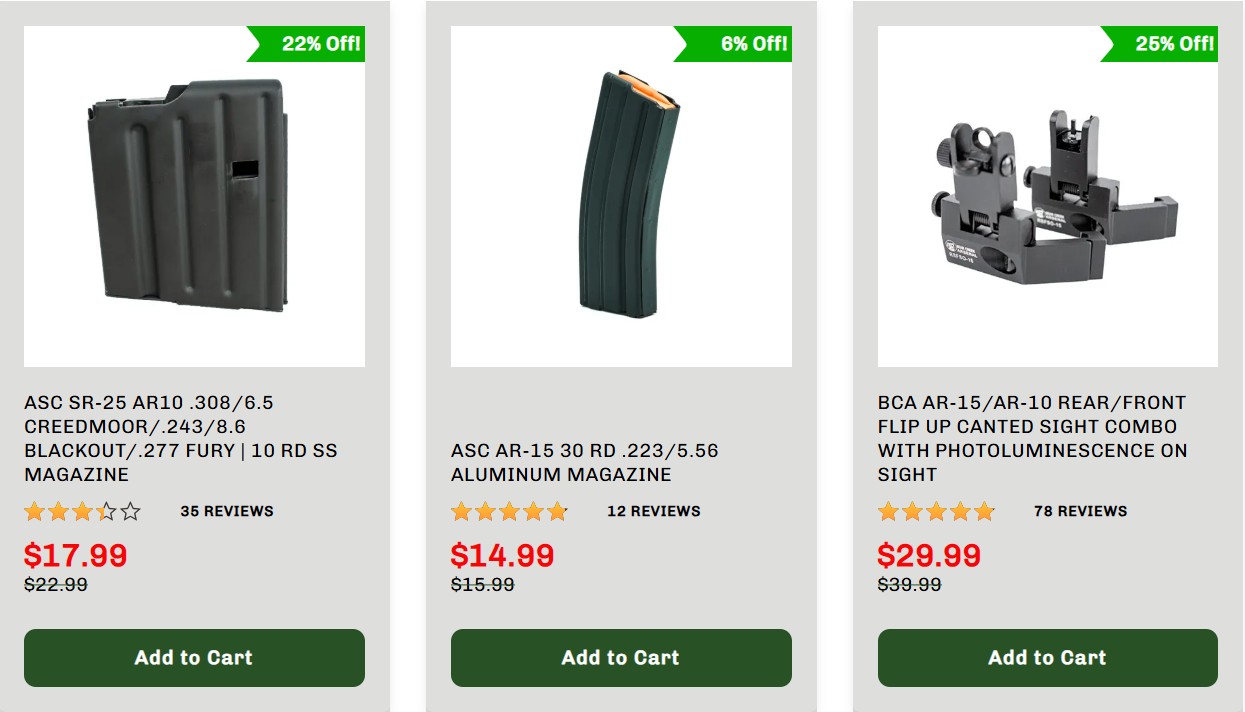 Black Friday Gun Deals and Tactical Gear Sales 2025