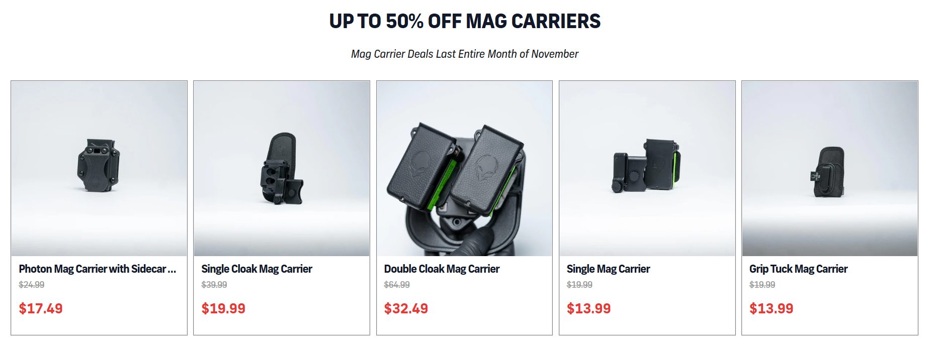 Black Friday Gun Deals and Tactical Gear Sales 2025